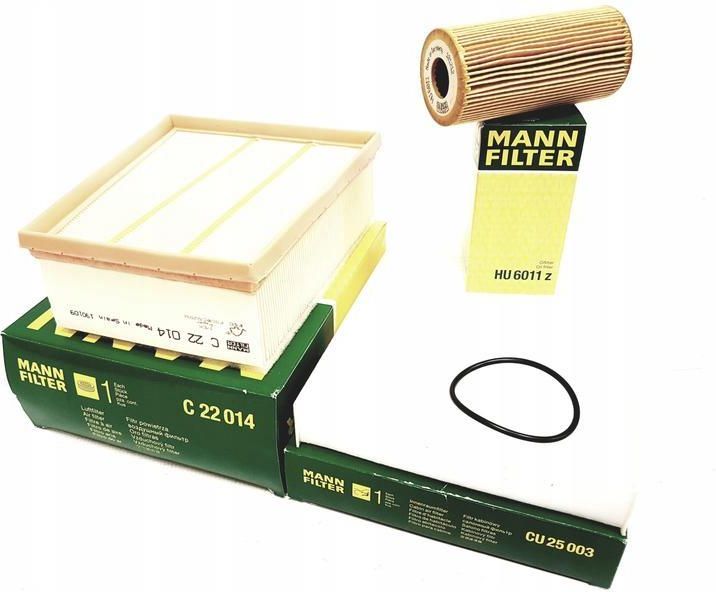 MannFilter Mann Filter Mannfilter Zestaw Filtrów Renault Espace V 16 Dci Hu 6011 ZC 22 014 ...