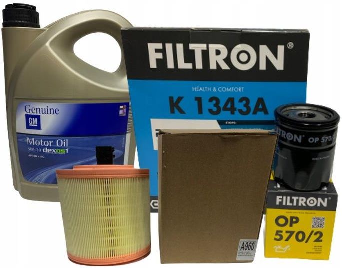 Filtron Zestaw Filtrów Opel Astra K 1 0 4 T Plus Olej Op5702 K1343A A960 - Opinie i ceny na Ceneo.pl