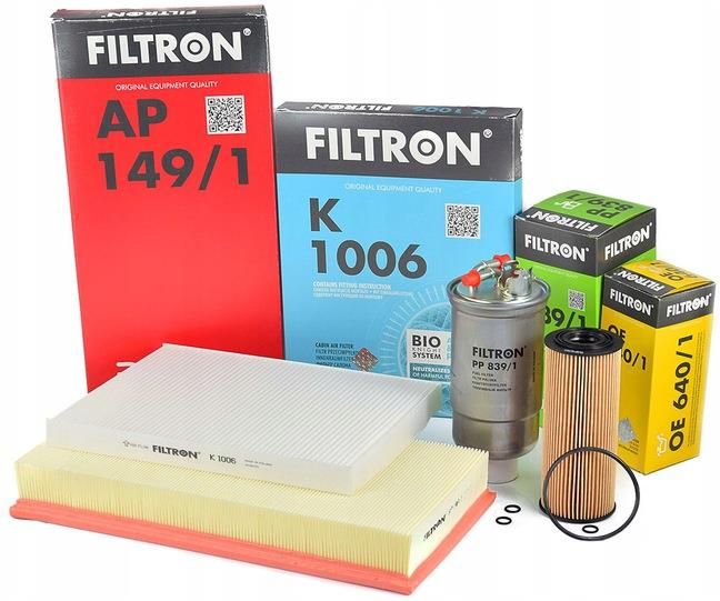 Filtron Zestaw Filtrów Skoda Octavia 1 9 Tdi Audi Oe650 Ap139 2 Pe973 ...