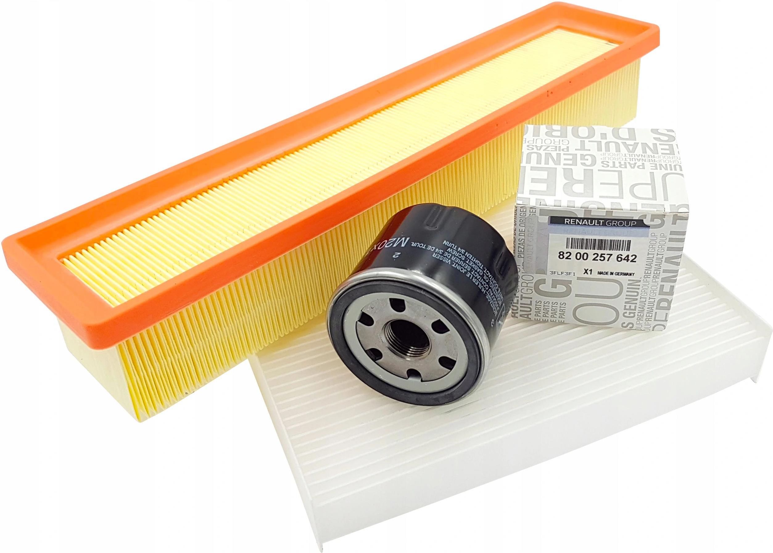 Renault Oe Clio Grandtour 12 16V Zestaw Filtrów 165461599R 8200257642 ...