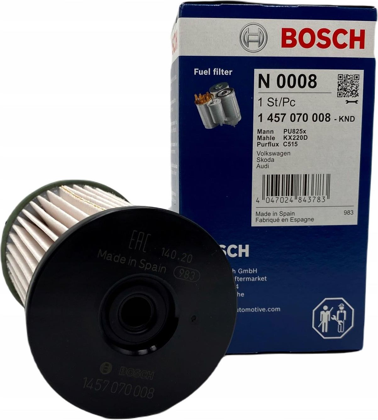 Bosch Zestaw Filtrów Filtron 2 0Tdi 1 9Tdi Vw Passat B6 P9192 S9404 ...