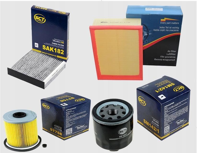 Sct Germany Zestaw Filtrów Nissan Primera P121 9Dci 03 08 10905592 ...