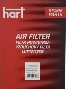 Filtr kabinowy Hart Filtr PowKabiny Db Actros 0008301118 338 559 ...