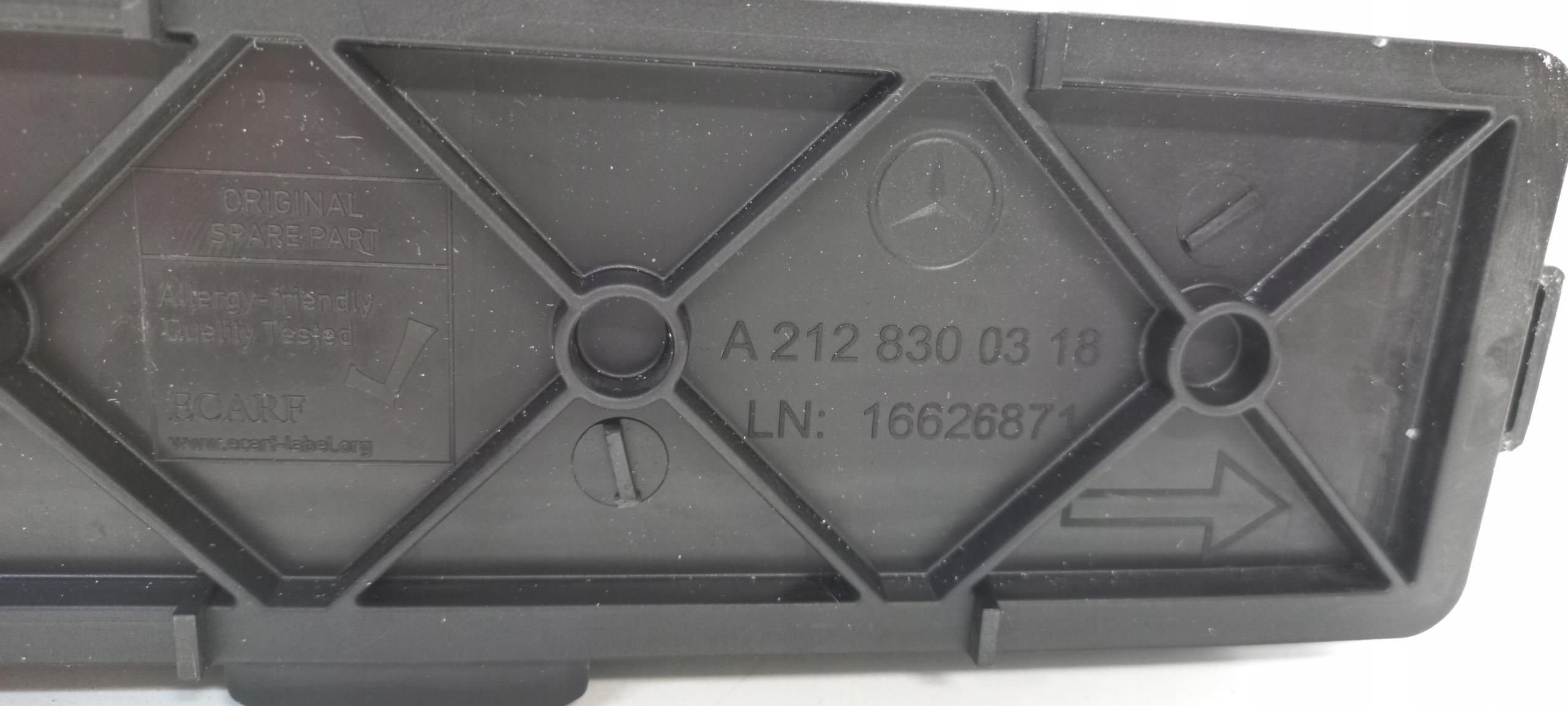 Filtr kabinowy MercedesBenz Oe Org Filtr Kabi A2128300318 A 212 830 03 ...