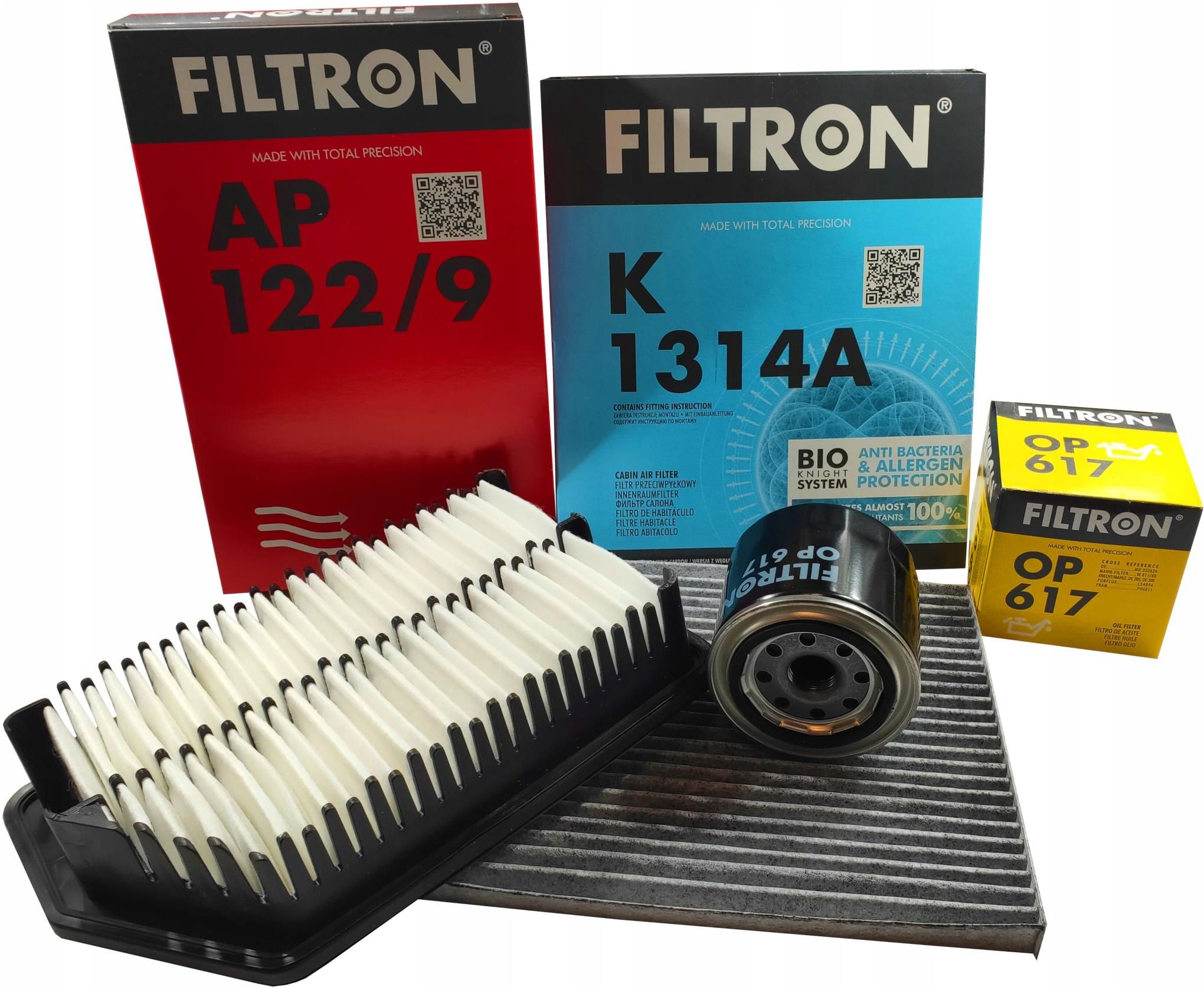 Filtron Zestaw Filtrów Do Elantra Jk Md I30 Gd Ceed Jd Pro Ap1229 K1314A Op617 - Opinie i ceny ...