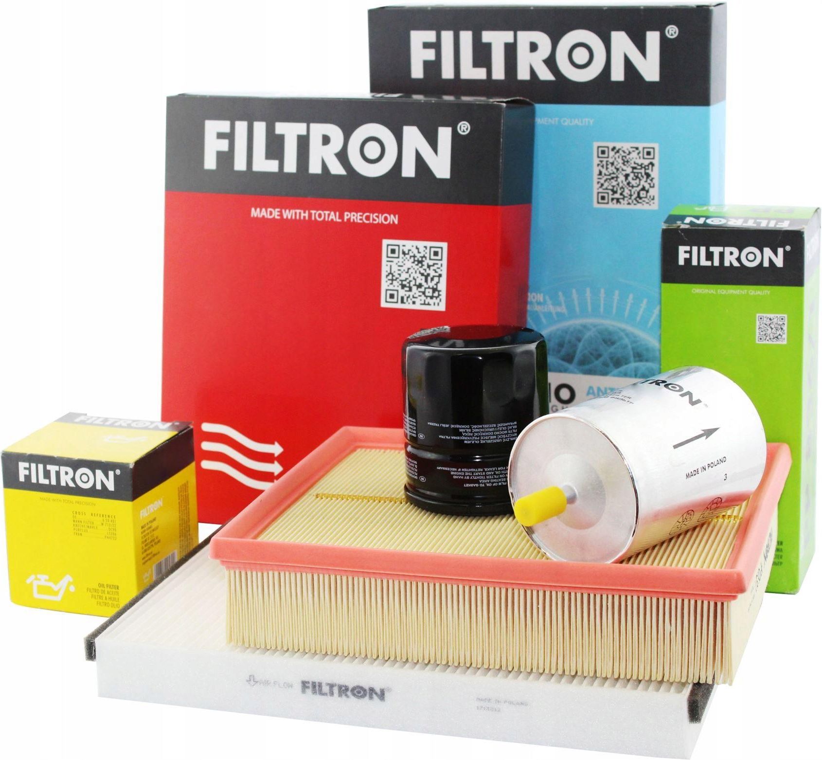 Filtron Zestaw 4 Filtrów Seat Leon Ii 2 1P1 14 16V 847 - Opinie i ceny ...