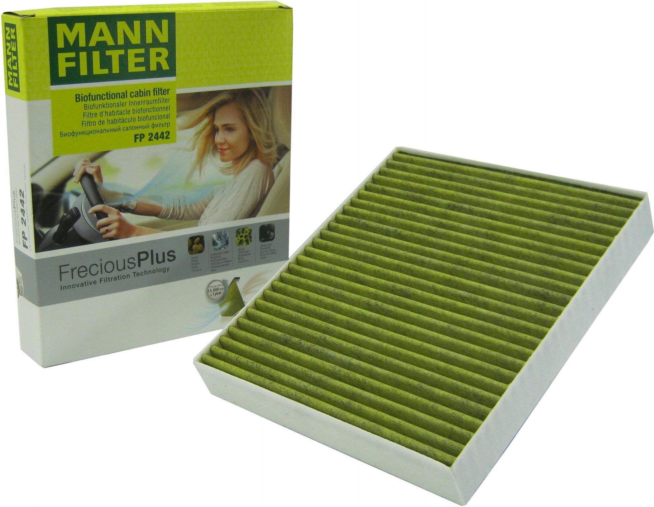 Filtr kabinowy MannFilter Toyota Rav4 Iv 13 Filtr Kabiny PrzeciwPyłkowy Fp1919Kab30 - Opinie i ...