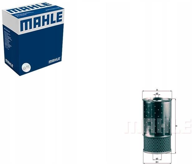 Mahle Filtr Oleju 6011800109 6011840025 6011840125 Mahox 38DRs3 ...