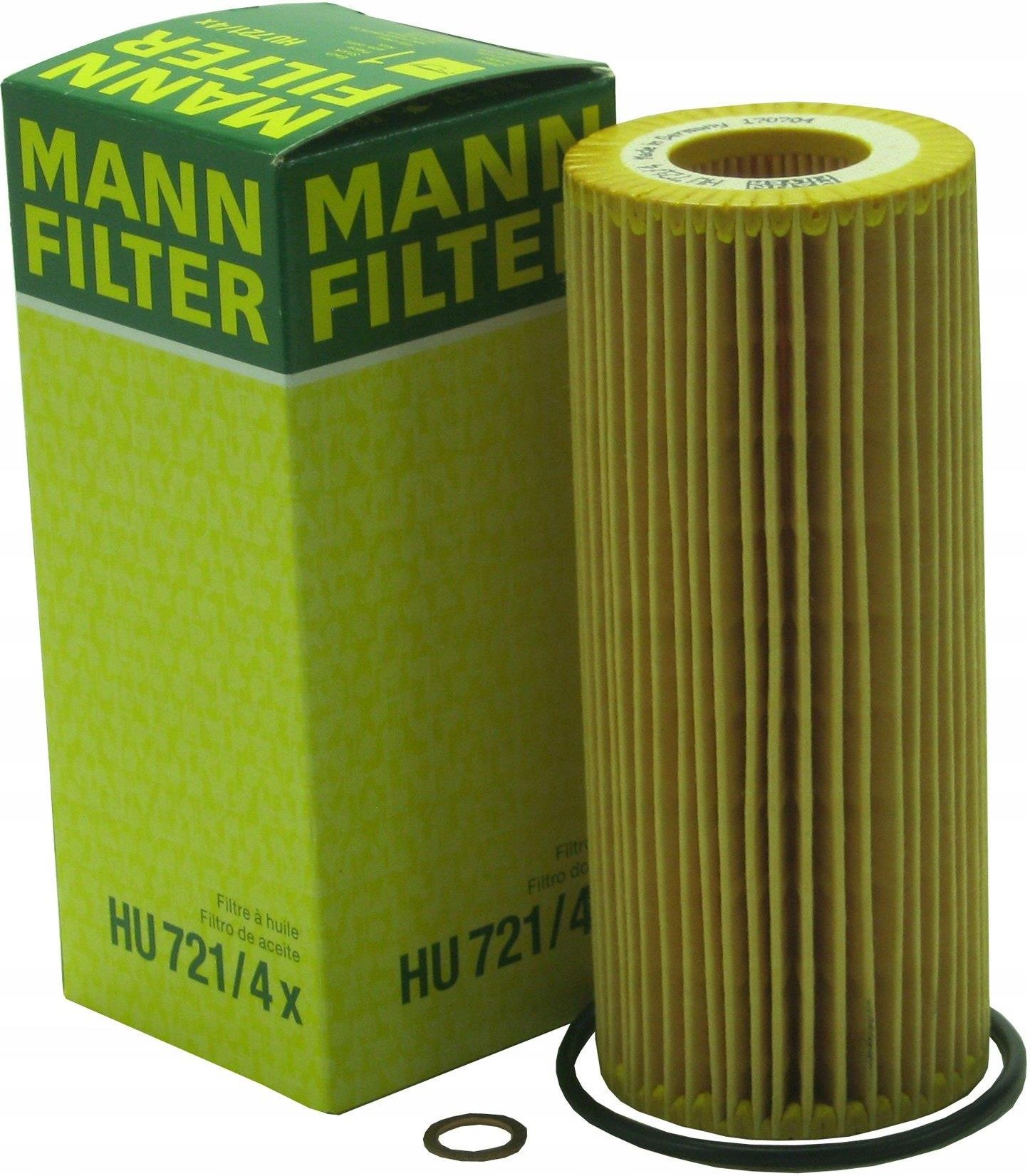 Filtr oleju MannFilter Bmw X5 Ii E70 0713 30D 30Sd 35D Filtr Oleju Mann ...