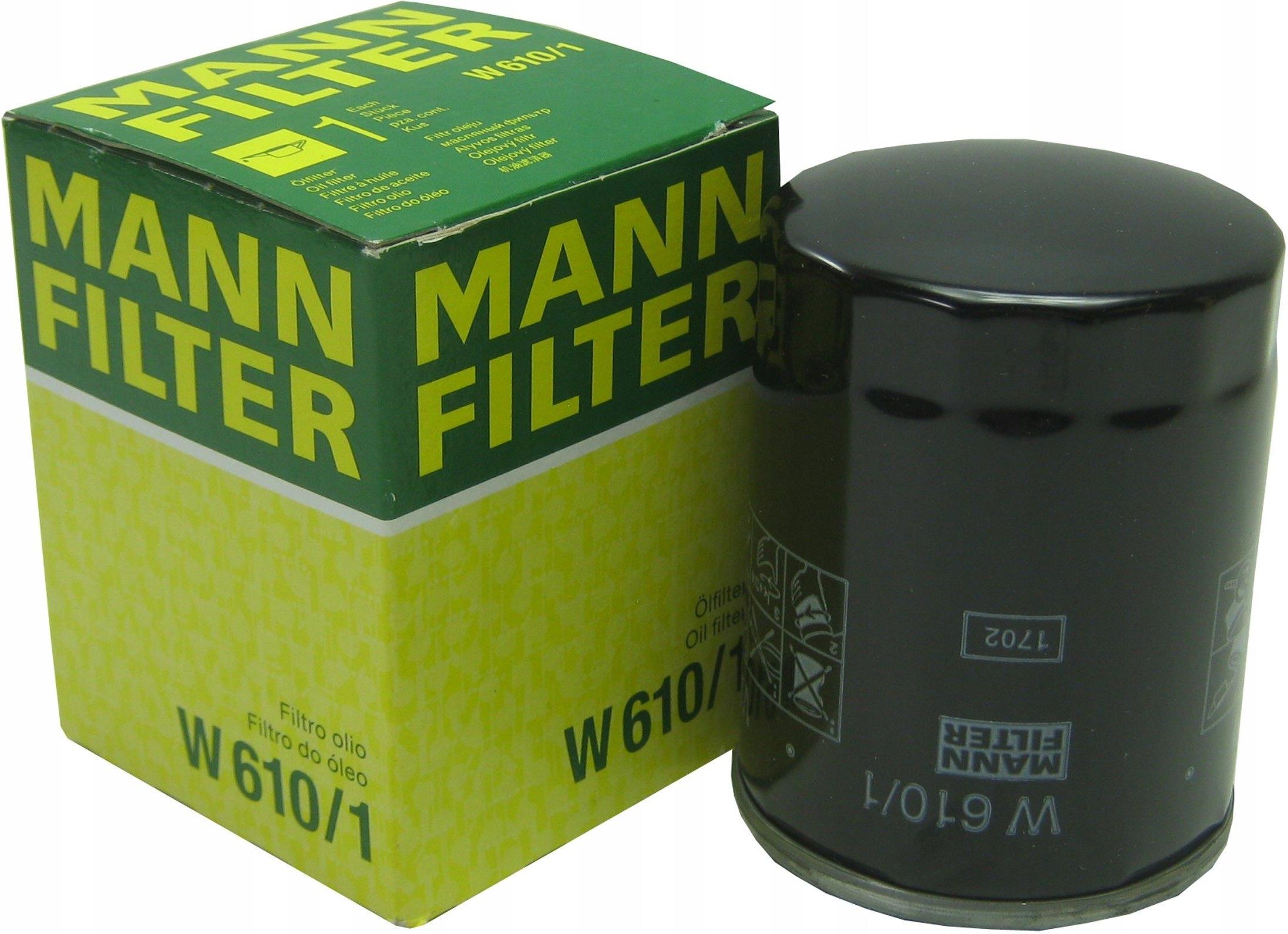 MannFilter Mazda 2 Dl 15 15 SkyactivG Filtr Oleju Mann Filter W 6018 ...