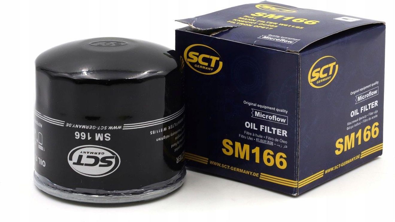 Sct Germany Filtr Oleju Sm166 Sm 166 - opinie i ceny na Ceneo.pl