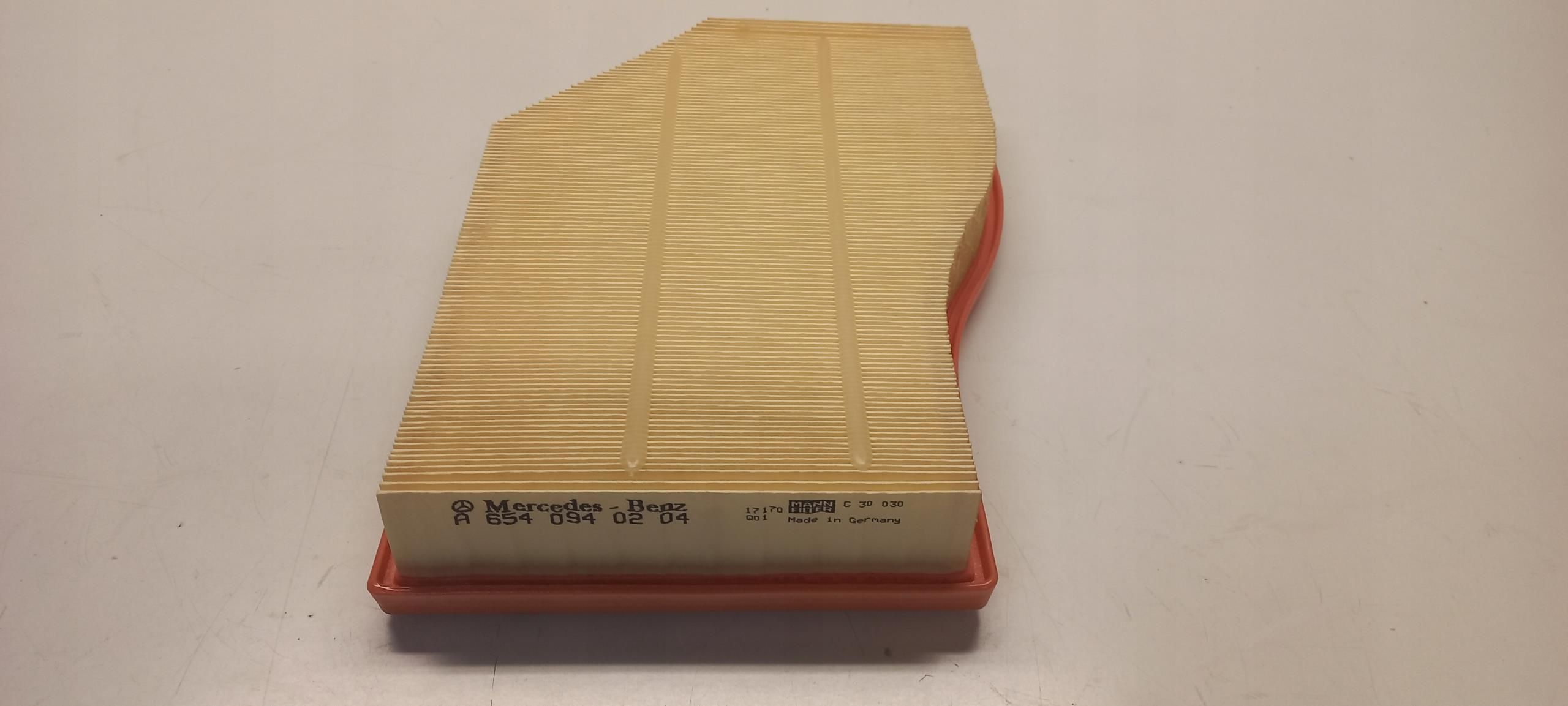 Filtr powietrza MercedesBenz Oe Filtr Powietrza Om654 A 6540940204 654 ...