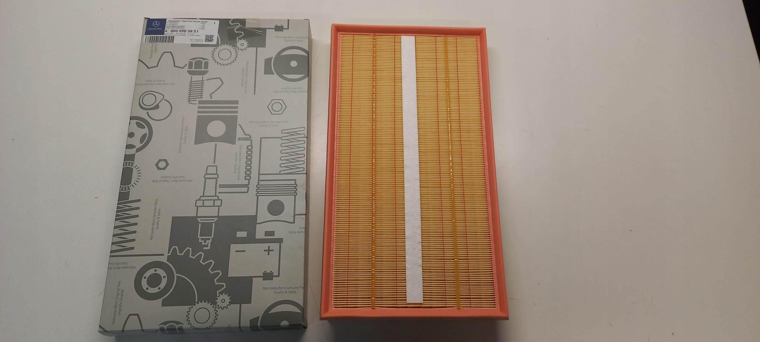 MercedesBenz Oe Filtr Powietrza Mercedes Viano Vito A 0000903851 000 ...