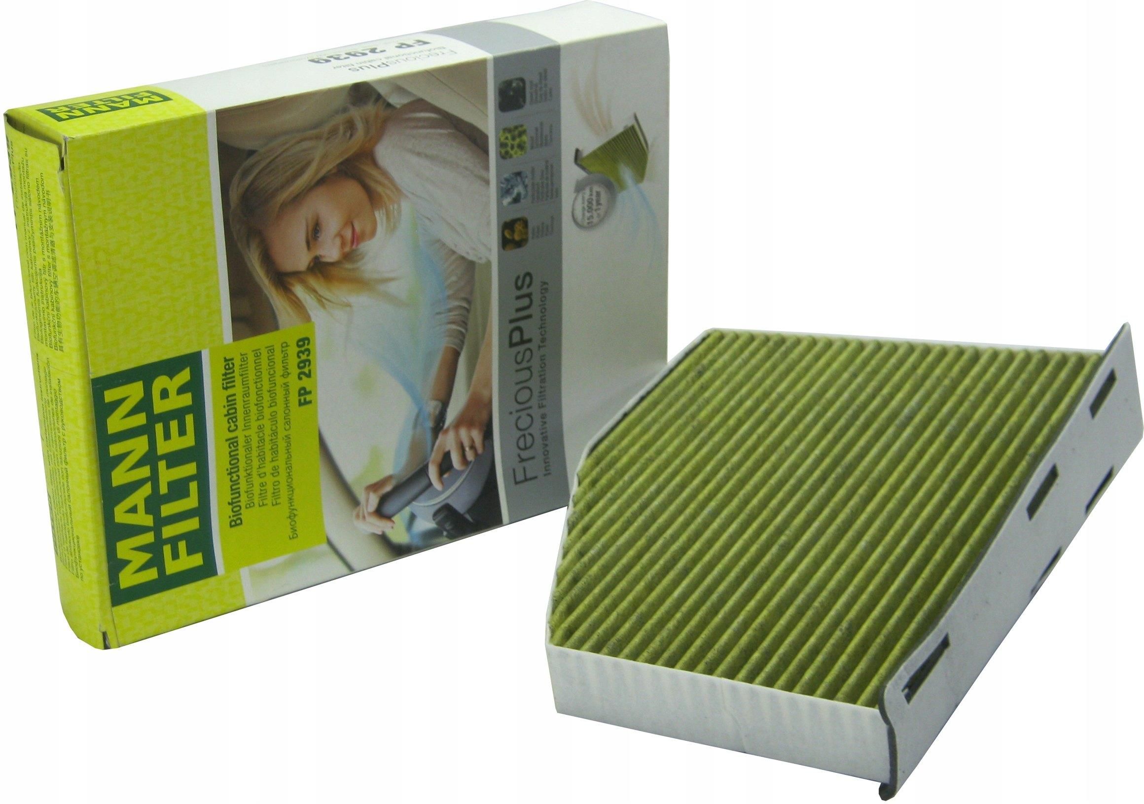 Filtr kabinowy MannFilter Dla Alergika Vw Tiguan Filtr Kabiny Kabi Mann ...