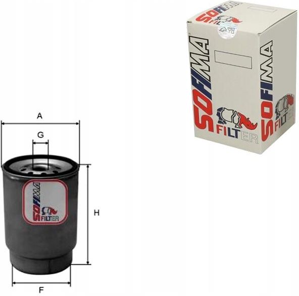Filtr paliwa Sofima Filtr Paliwa Man Tgm Tgs Tgx D0836Lfl68D2676Lf57 S 4035 Nr SofGift - Opinie ...