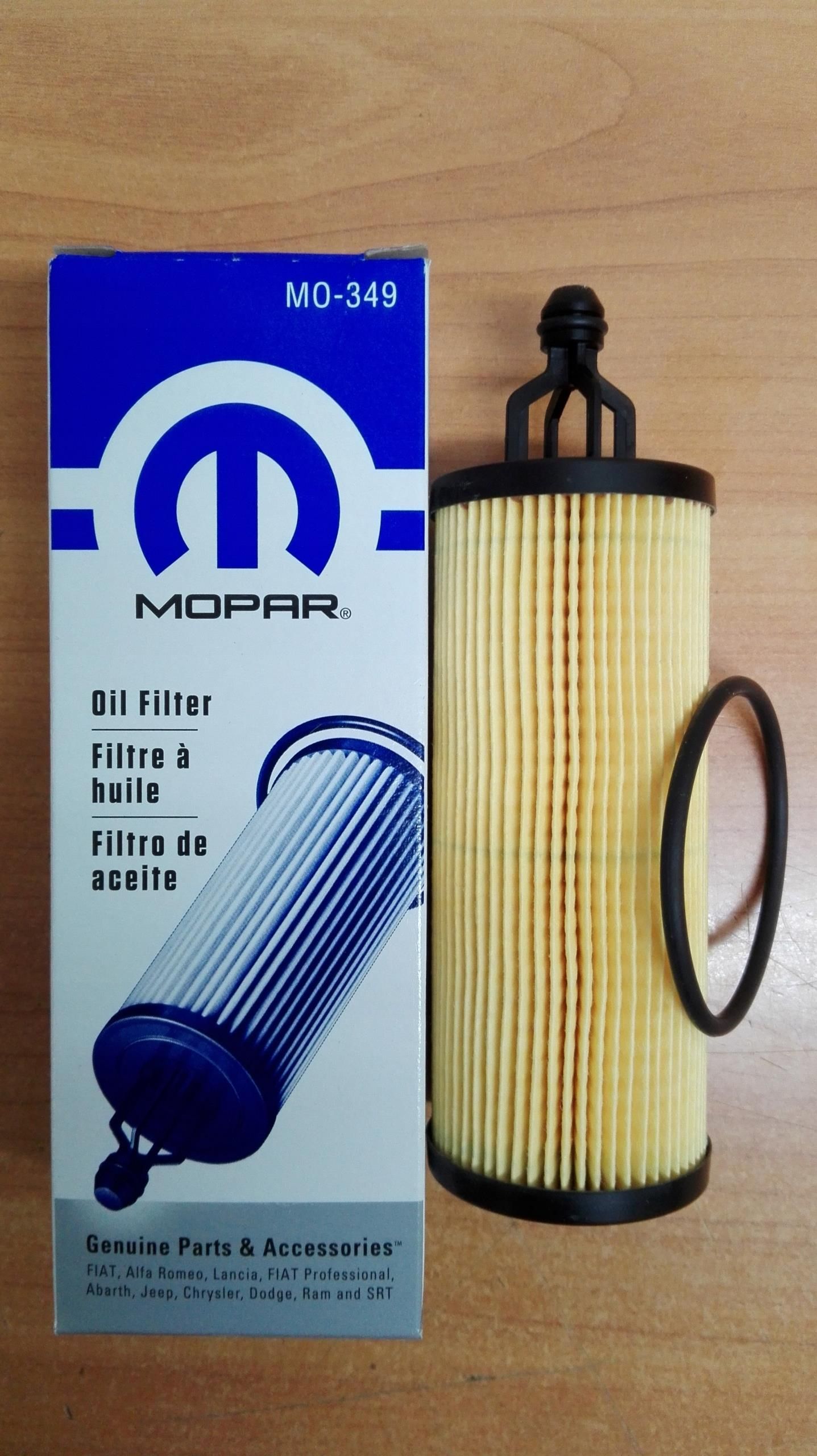 Jeep Oe Filtr Oleju Silnika Chrysler Mopar 68191349Ab - opinie i ceny ...