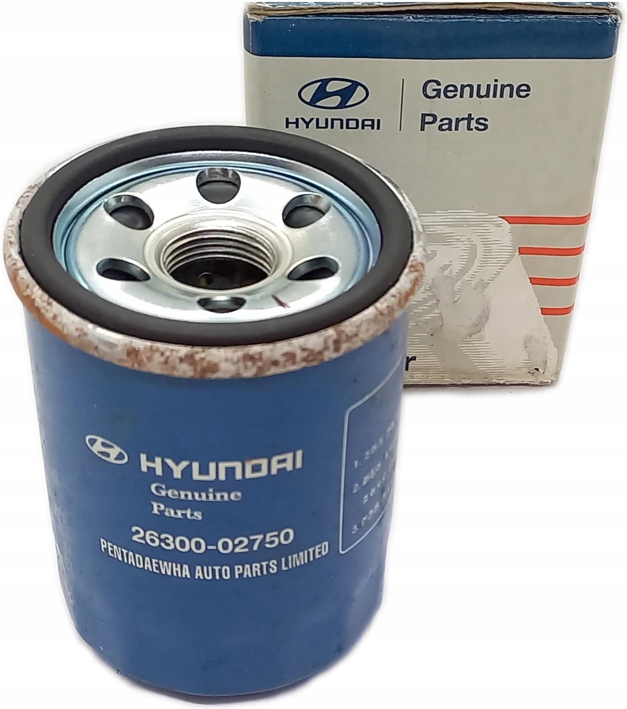 Hyundai Oe Org Filtr Oleju Atos I10 I20 1012 2003 26300 02750 - opinie ...