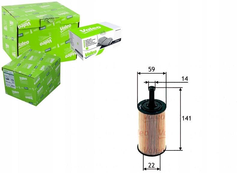 Valeo Filtr Oleju 1109R6 Ac6186E Md349 Md425 Val586509Rs3 - opinie i ...