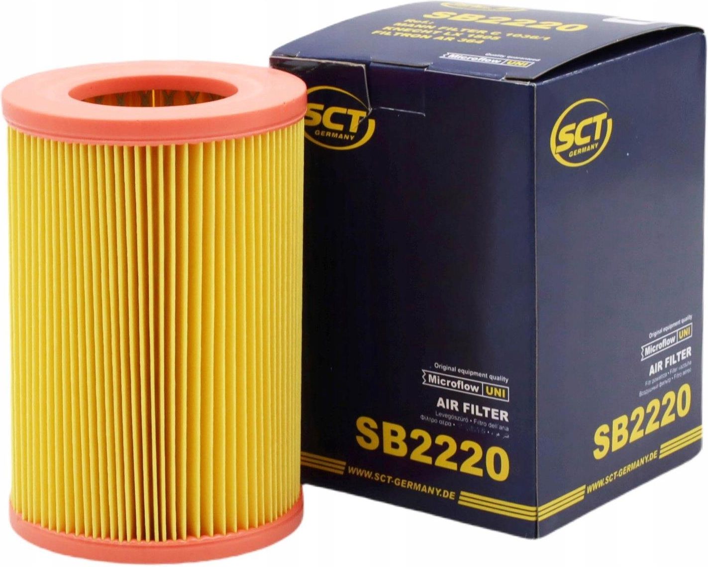 Sct Germany Filtr Powietrza Sb2220 Sb 2220 - opinie i ceny na Ceneo.pl