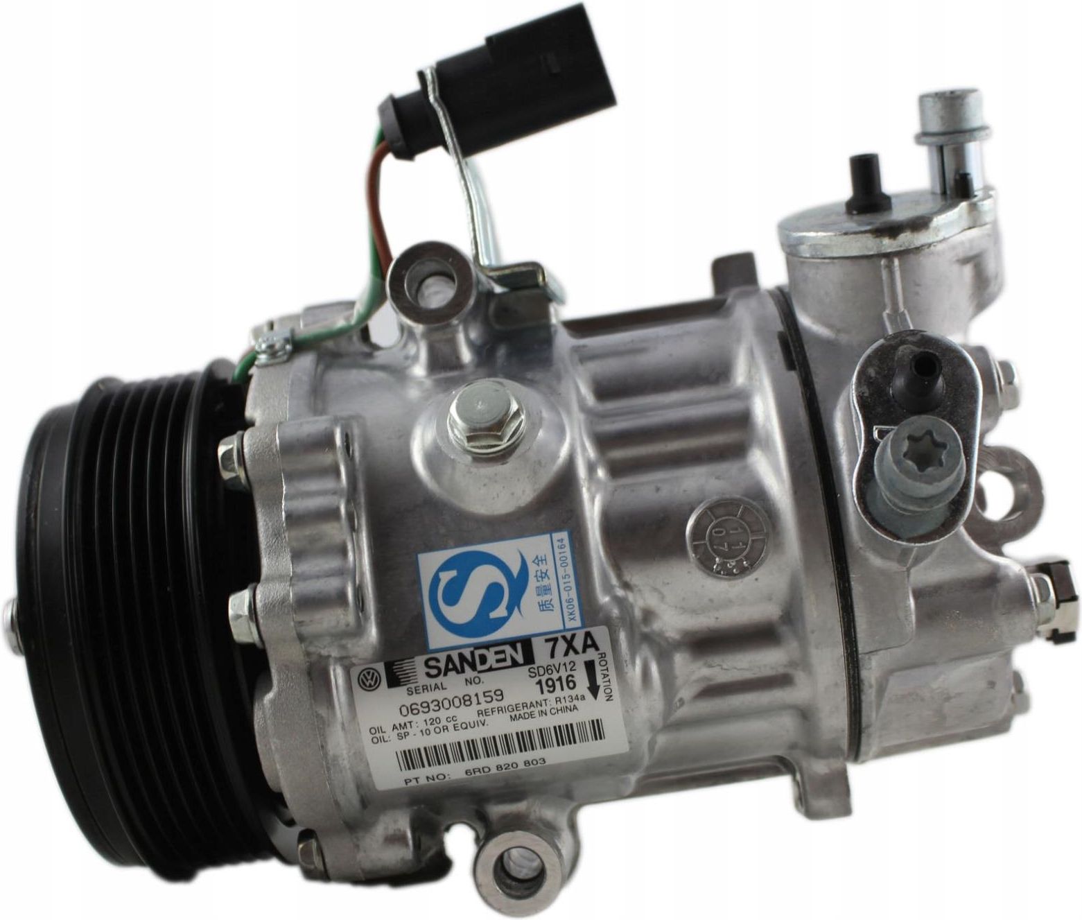 Volkswagen Oe Kompresor Sprężarka Pompa Klimy Vwag 6Rd820803 - Opinie i ...