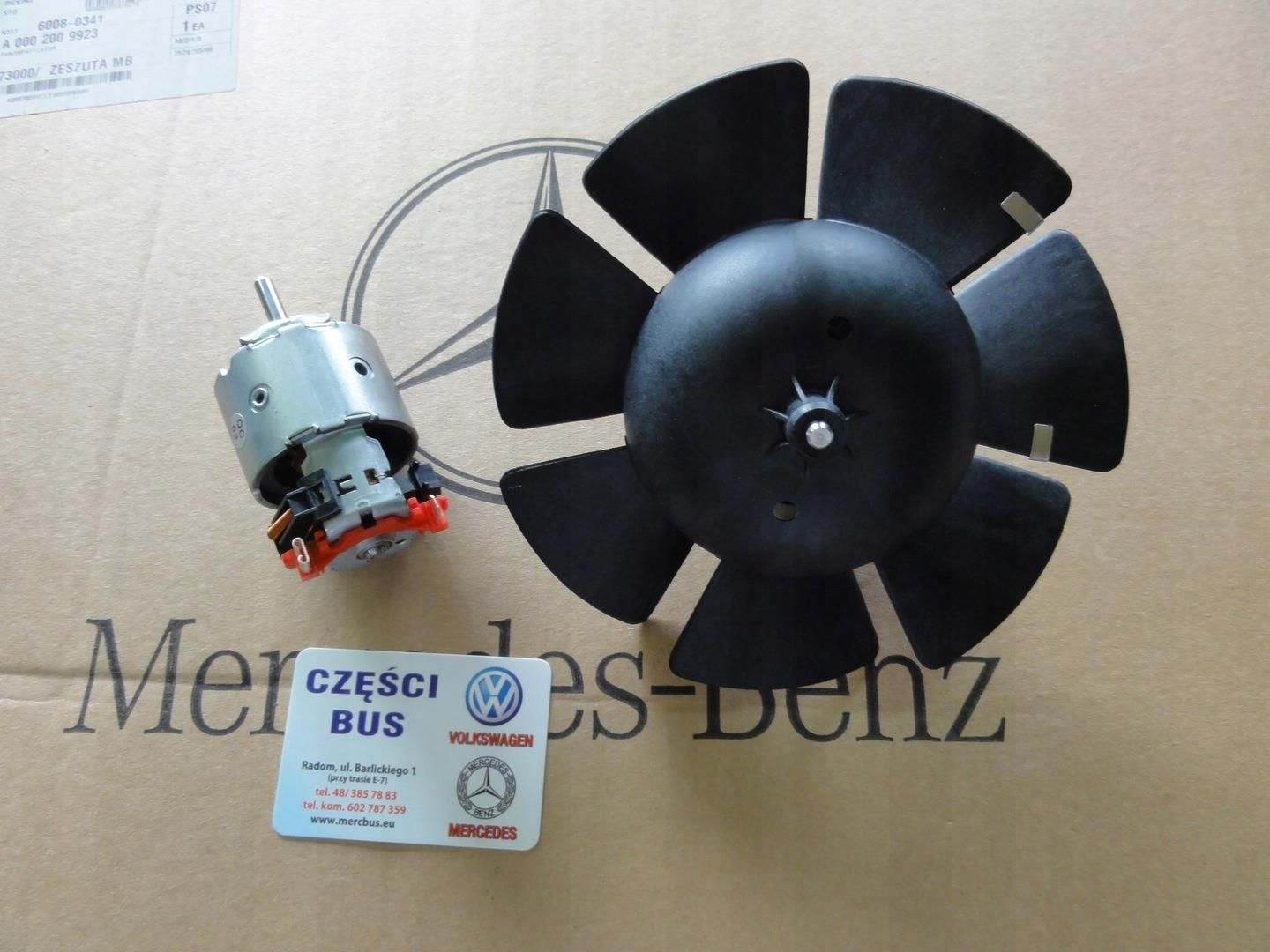 Trucktec Automotive Silnik Dmuchawy Mercedes Kaczka 207 410 T1 - Opinie ...