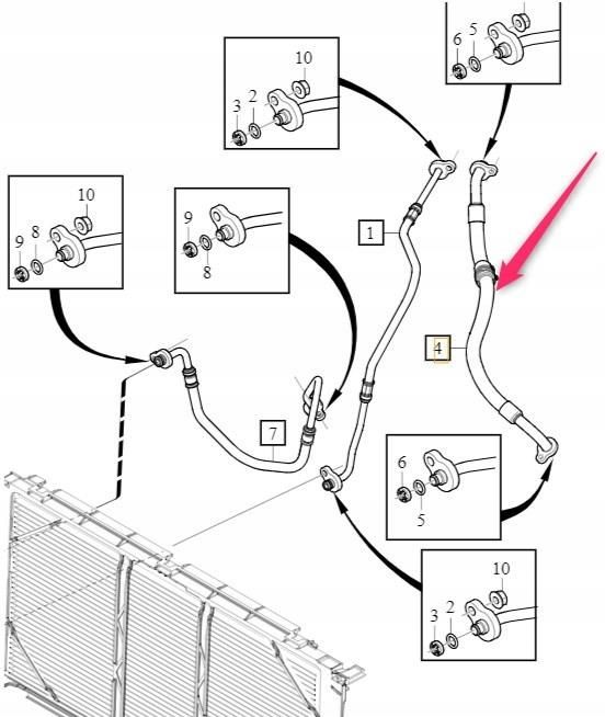 Volvo Oe Wąż Klimatyzacji 32226736 - Opinie i ceny na Ceneo.pl