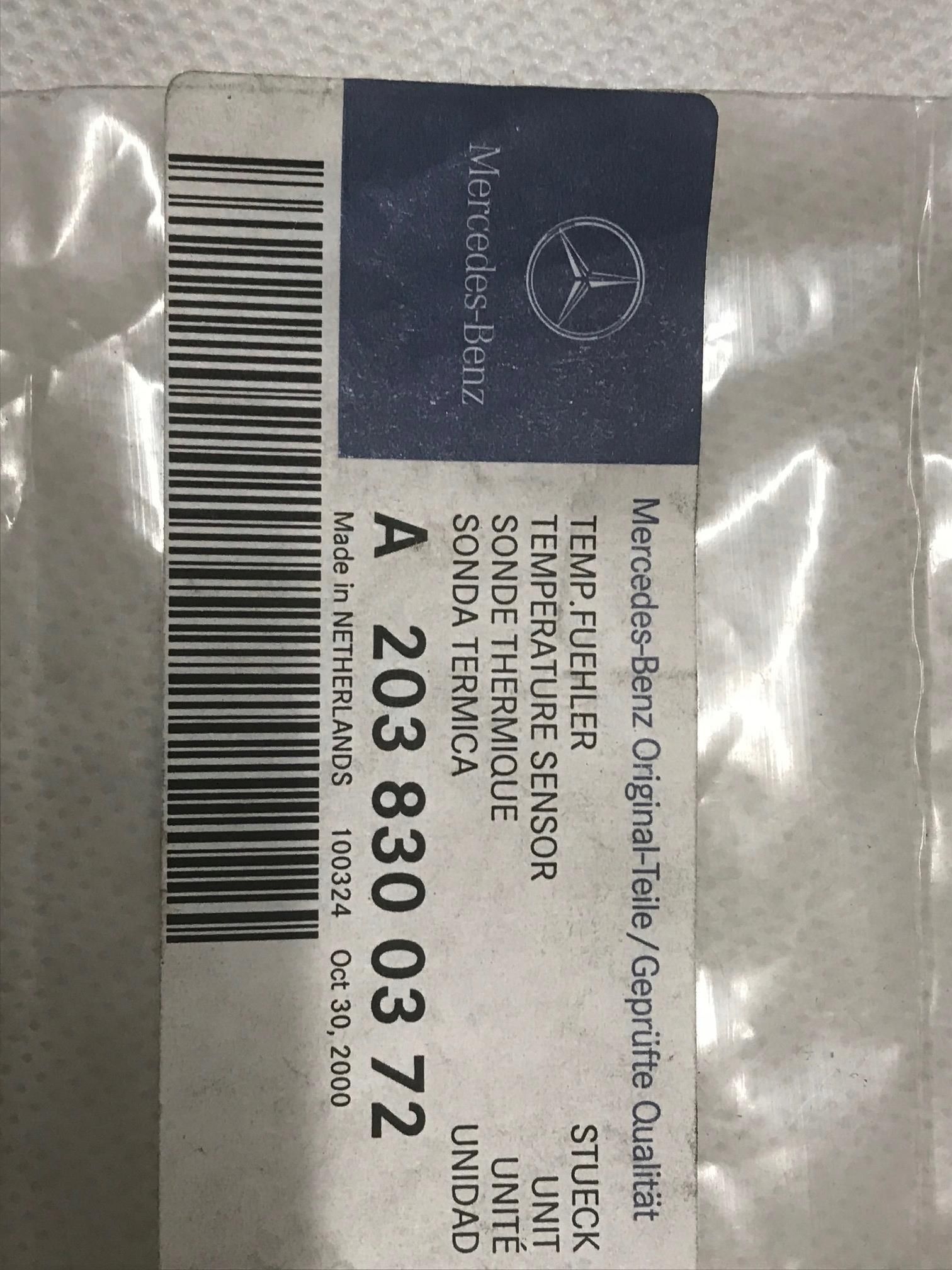 MercedesBenz Oe Czujnik cisnienia klima 2038300372 Super cena - Opinie ...