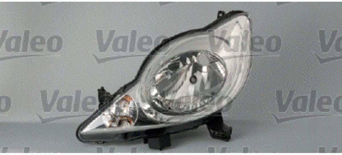 Lampa przednia Valeo Reflektor Lampa L Peugeot 107 06 05 02 12 Va ...