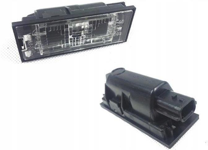 Lampka tablicy rejestracyjnej Tyc Podświetlenie Tablicy Rej Renault ...