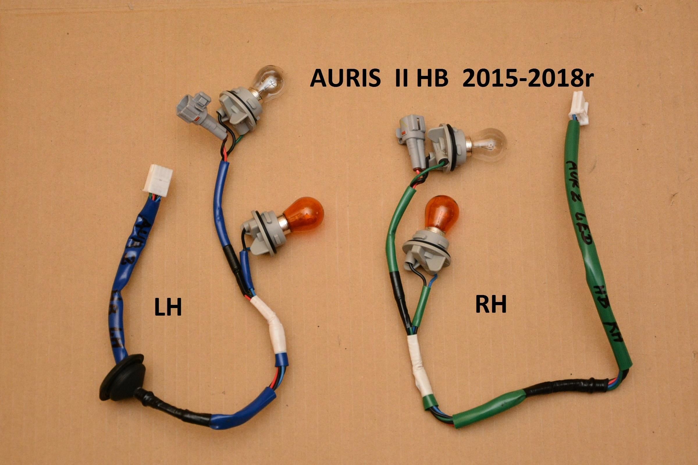 Lampa tylna Toyota Oe Wiązka Instalacja Lampy Tył Auris Ii Hb 15 2018R ...