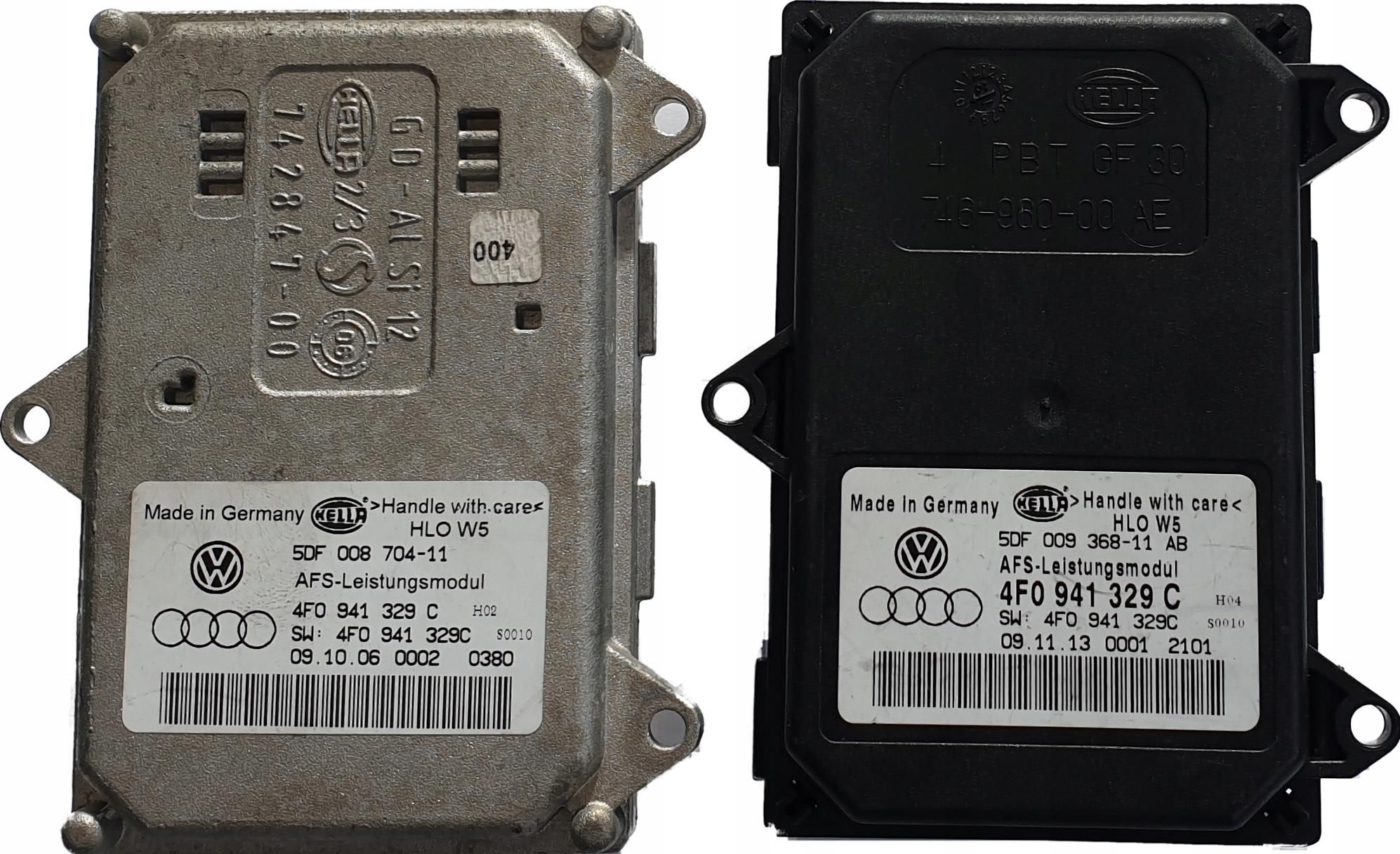 Przetwornica oświetlenia Hella Moduł Skrętu Afs Vw Golf V 5 Plus ...