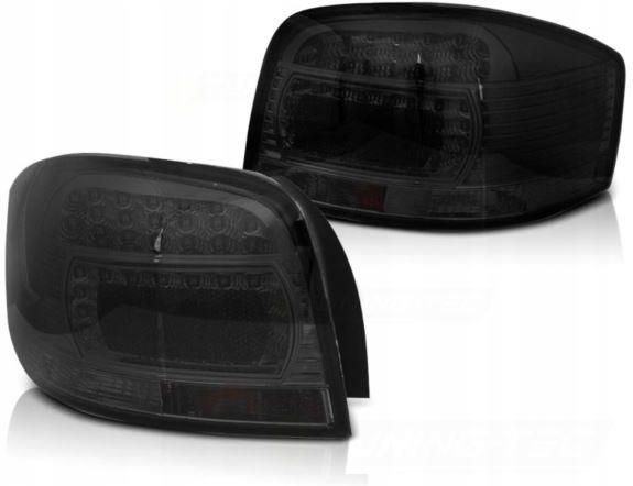 Lampa tylna Depo Lampy Diodowe Audi A3 8P 3D 03 08 Smoke Led - Opinie i ...