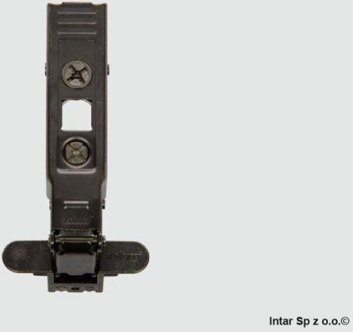 Zawias nakładany do ramki aluminiowej 95 st., 71T950A, Onyks, BLUM ...