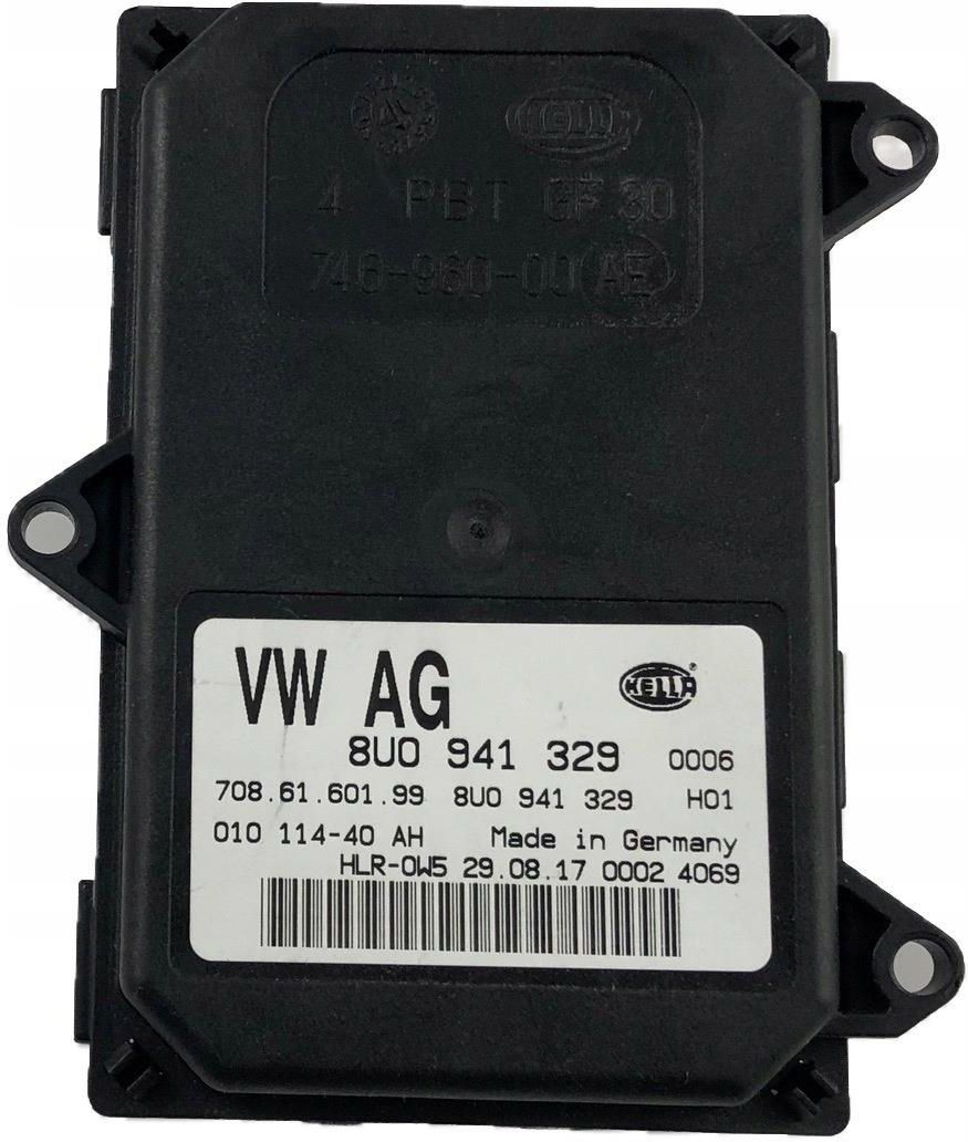 Przetwornica oświetlenia Hella Moduł Skrętu Xenon 8U0941329 Skoda ...