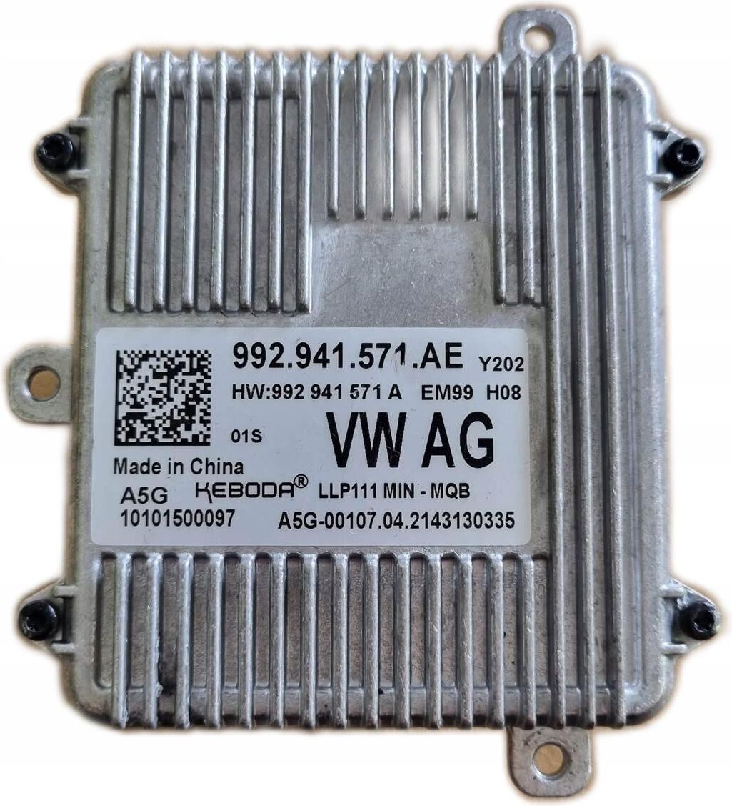 Przetwornica oświetlenia Volkswagen Oe Moduł Przetwornica Świateł ...