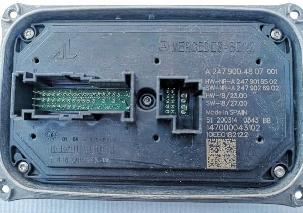 Przetwornica oświetlenia Mercedes Benz Oe Cla Moduł Led Przetwornica ...