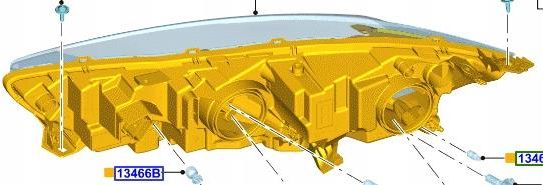 Lampa przednia Ford Oe Reflektor Przedni Lewy 2278796 - Opinie i ceny ...