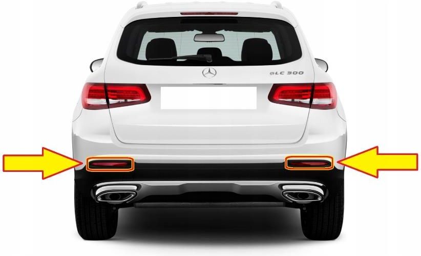 Mercedes Benz Oe Odblask Zderzaka Glc A2178200174 L P - Opinie i ceny ...