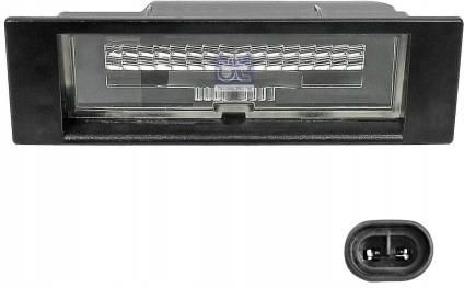 Lampka tablicy rejestracyjnej Iveco Oe Daily Lampka Oświetlenie Tablicy ...