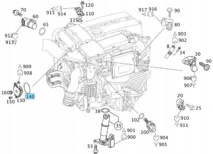 MercedesBenz Oe Mercedes Benz Mercedesbenz Org Uszczelka Elektromagnesu ...