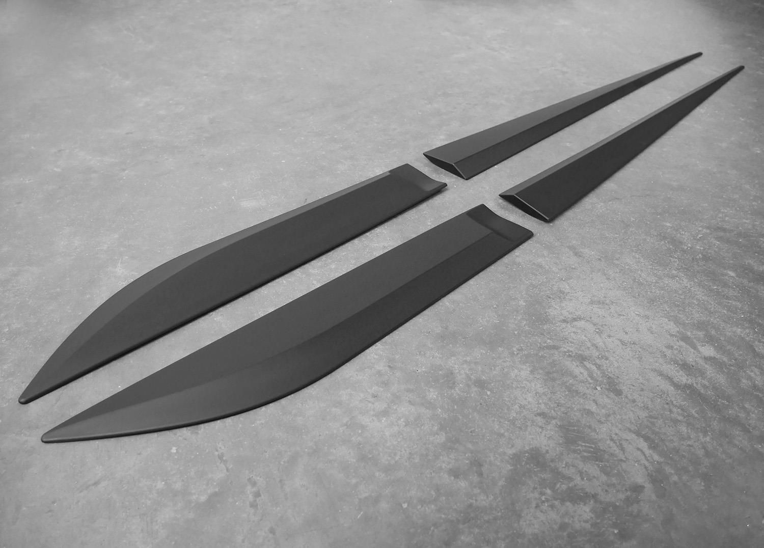 Tuning optyczny Rider Listwy Drzwi Bocznych Hyundai Ix20 20102020 ...