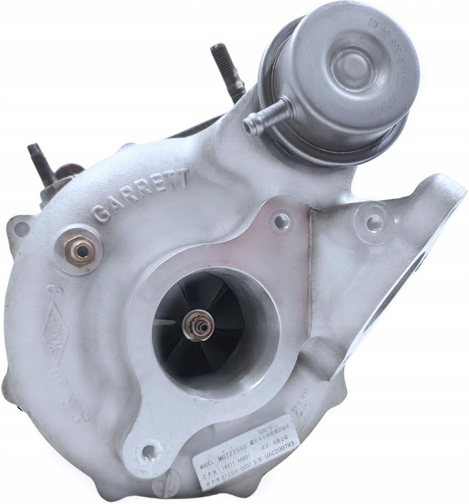 Turbosprężarka Garrett Turbina Subaru Forester 2.5 171Km126Kw 814306 ...