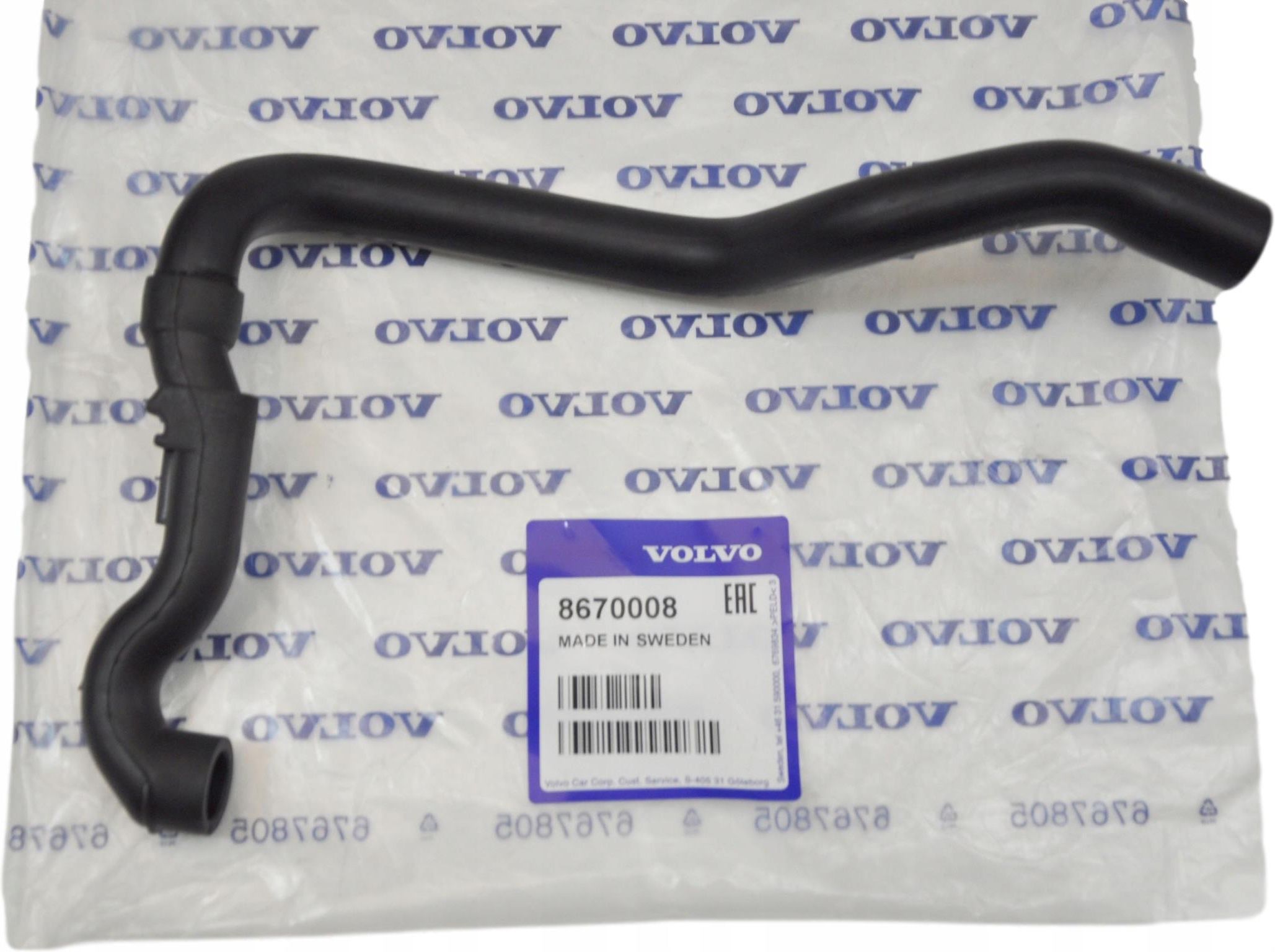 Blok silnika Volvo Oe C30 C70 S40 V50 Odma Przewod Odmy Oryginal ...