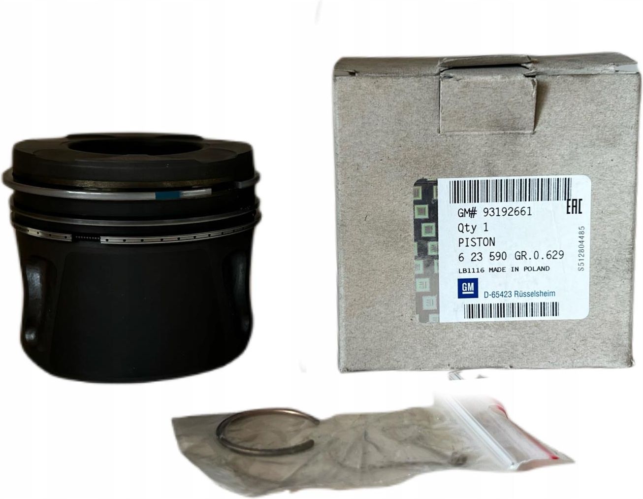 Opel Oe Tłok Astra H Corsa D 1.3 Cdti 93192661 - Opinie i ceny na Ceneo.pl