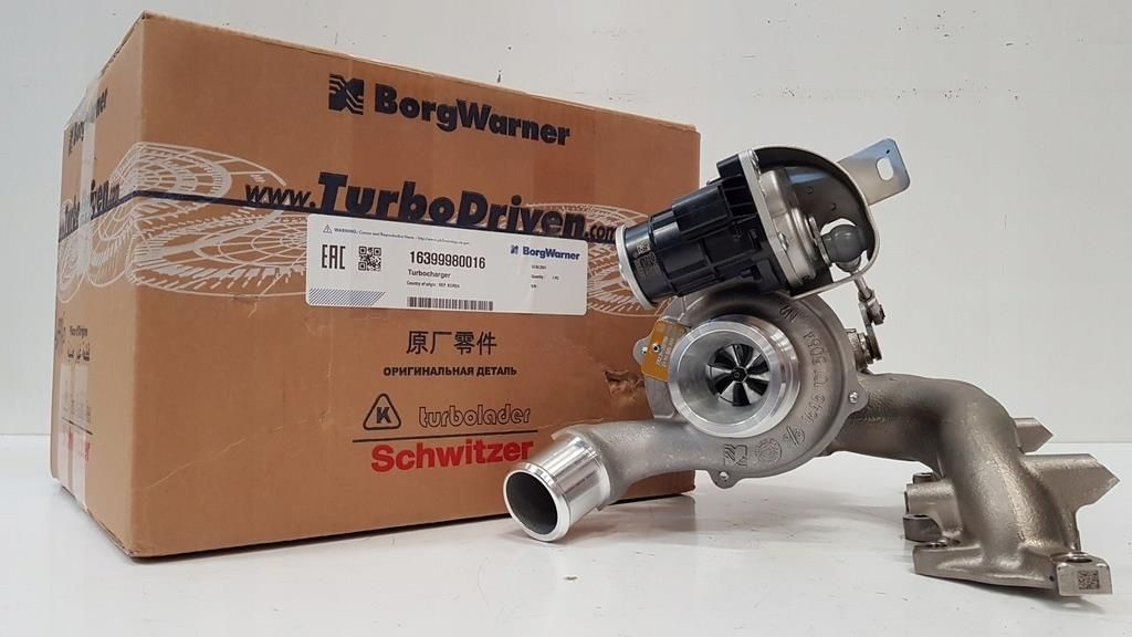 Turbosprężarka Borgwarner Turbosprężarka Hyundai 16399880010 282312B760 ...