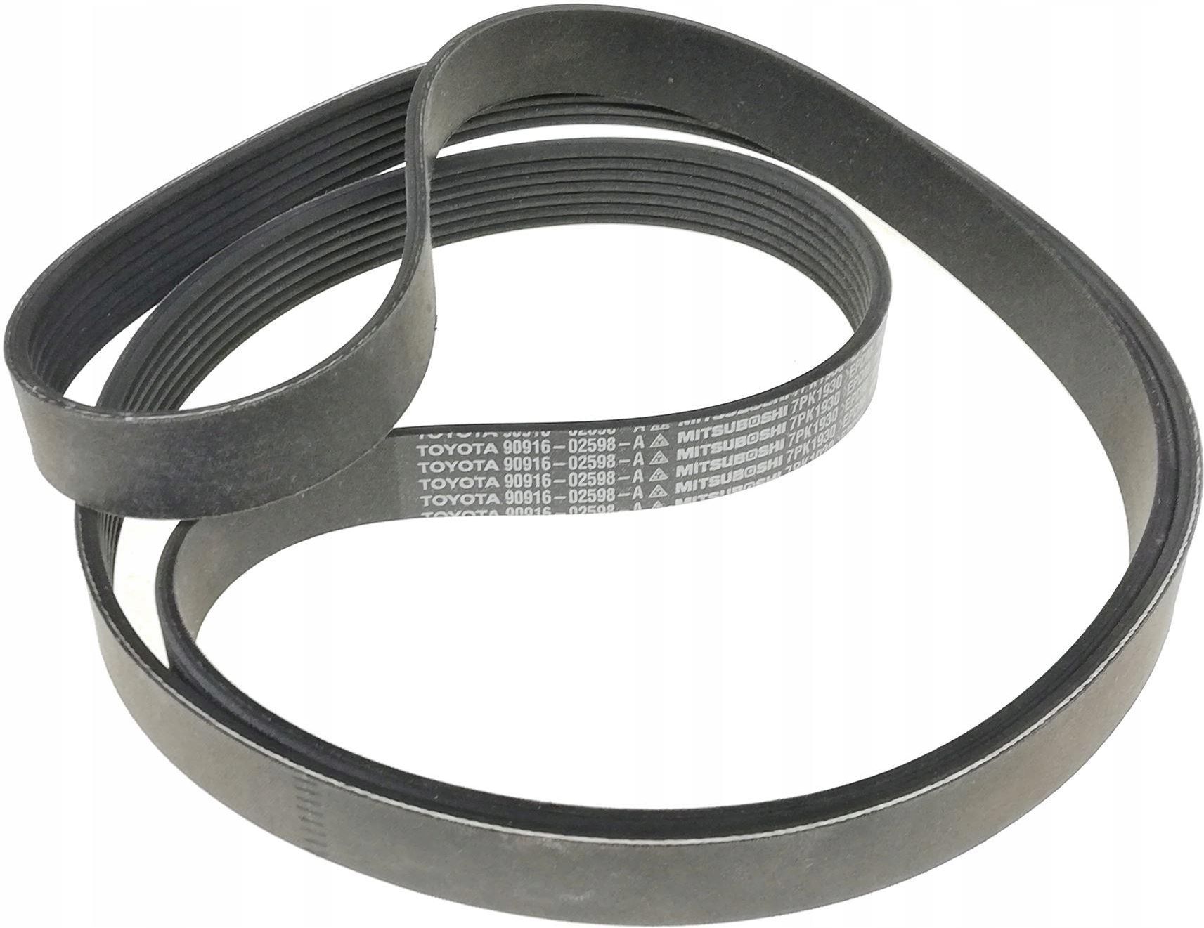 Toyota Oe Rav4 0105 2,0 2,4 Pasek Płaski Kli 7Pk1930 A9091602598 ...