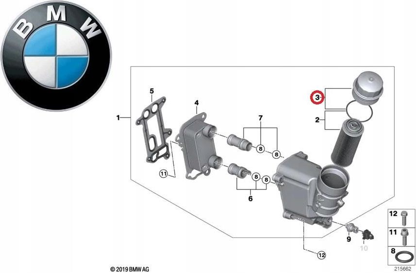 Bmw Oe Pokrywa Filtra Oleju E60 E83 E90 Z Aso Bmw11427802118Oe - Opinie ...