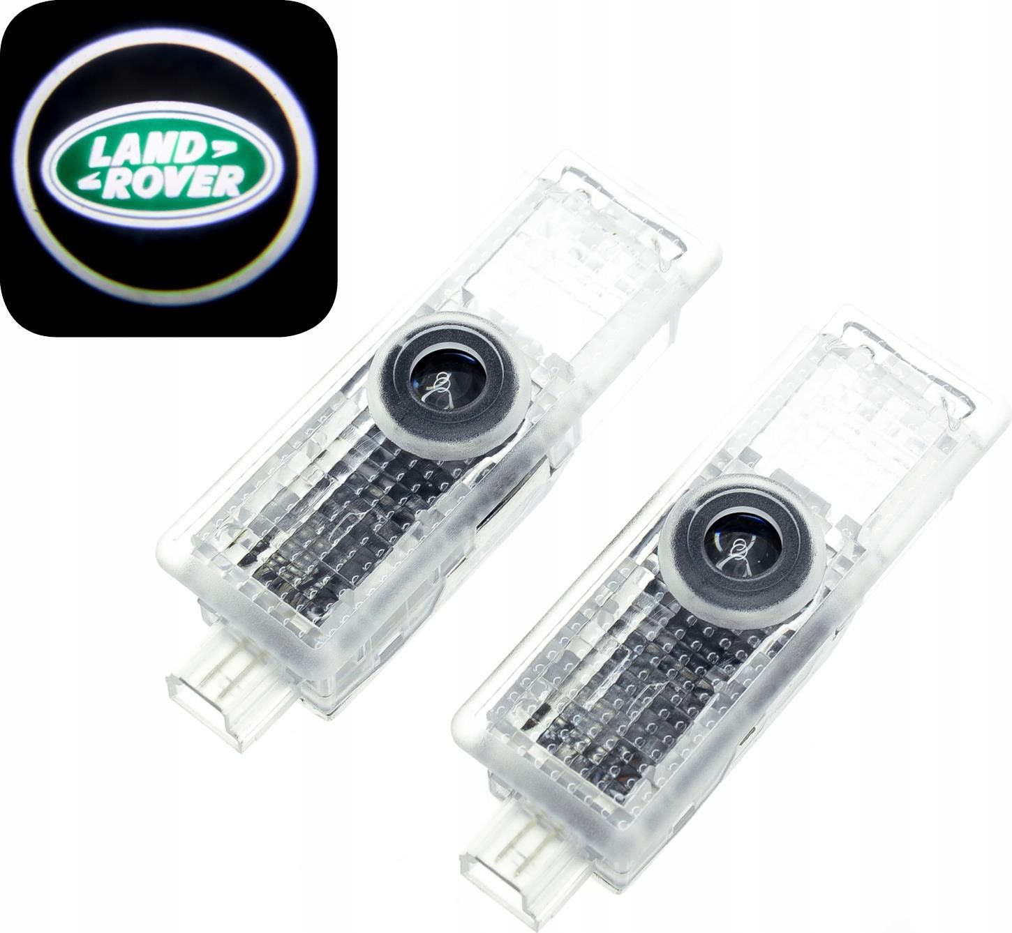 Tuning mechaniczny Ledprojektor Land Range Rover Led Logo Projektor ...
