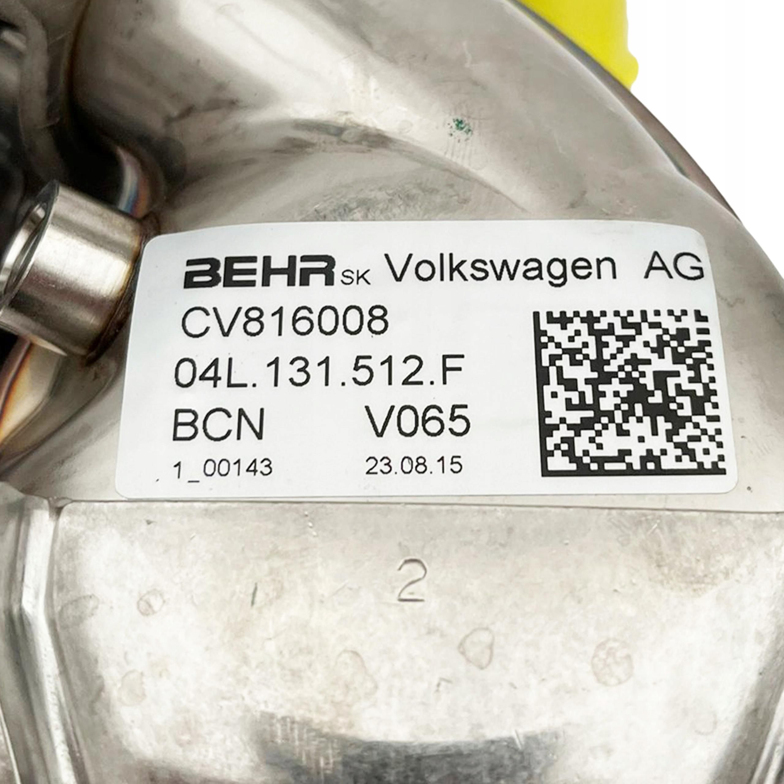Behr Zawór Egr Z Chłodnicą 04L131512F 2.0 Tdi Golf A3 04L131501C ...