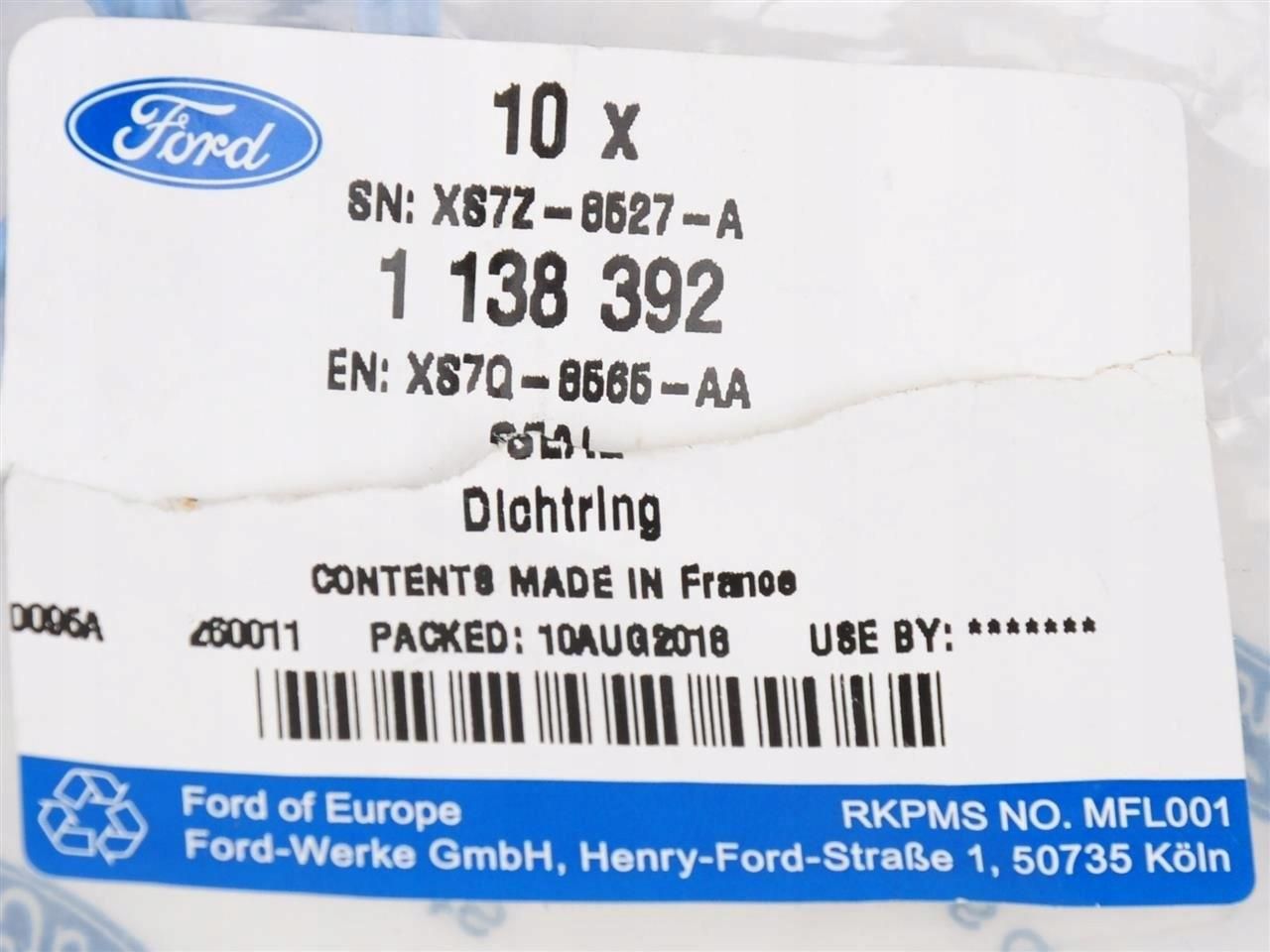 Ford Oe Uszczelka Kolektora Ssącego 2,2 2,4 3,2 D Xs7Q8565Aa - Opinie i ...
